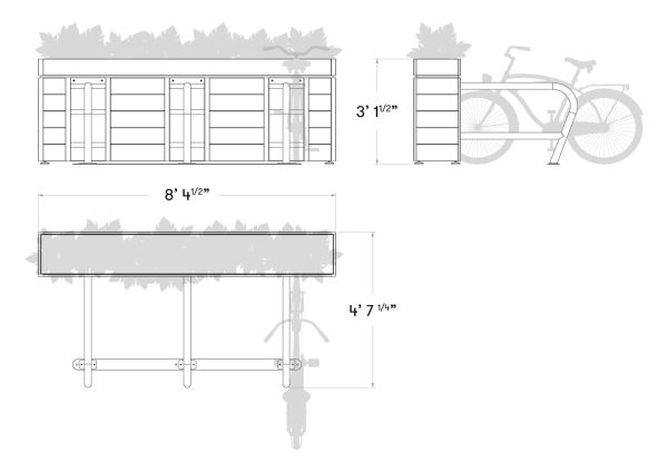 Planter Rack - Cyclehoop