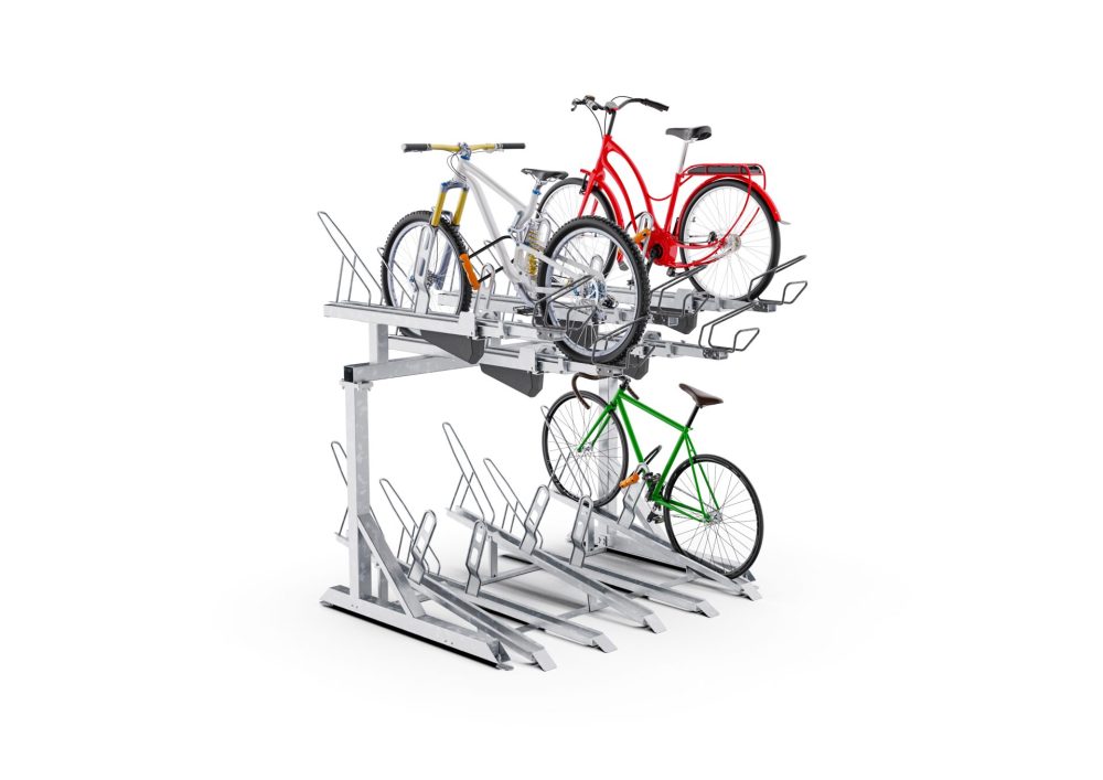 SecurePro Two Tier Bike Rack - Cyclehoop